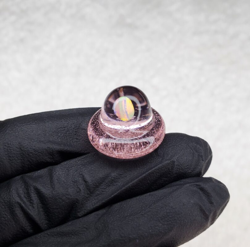 Pink Carb Cap with Opal - Mastertokes